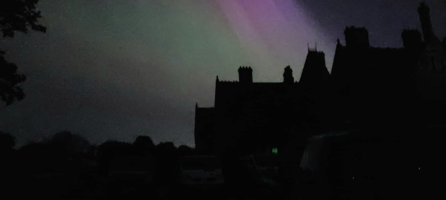 Northern Lights Over Crookhey Hall School - Crookhey Hall School